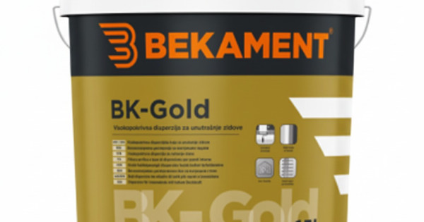 Bekament BK - Gold 15 lit - beli